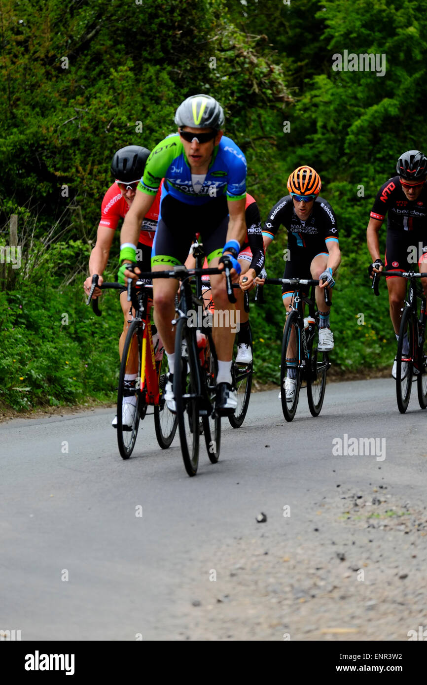 Wiltshire, UK. 10th May, 2015. Team Wiggins' is one of eleven pro ...