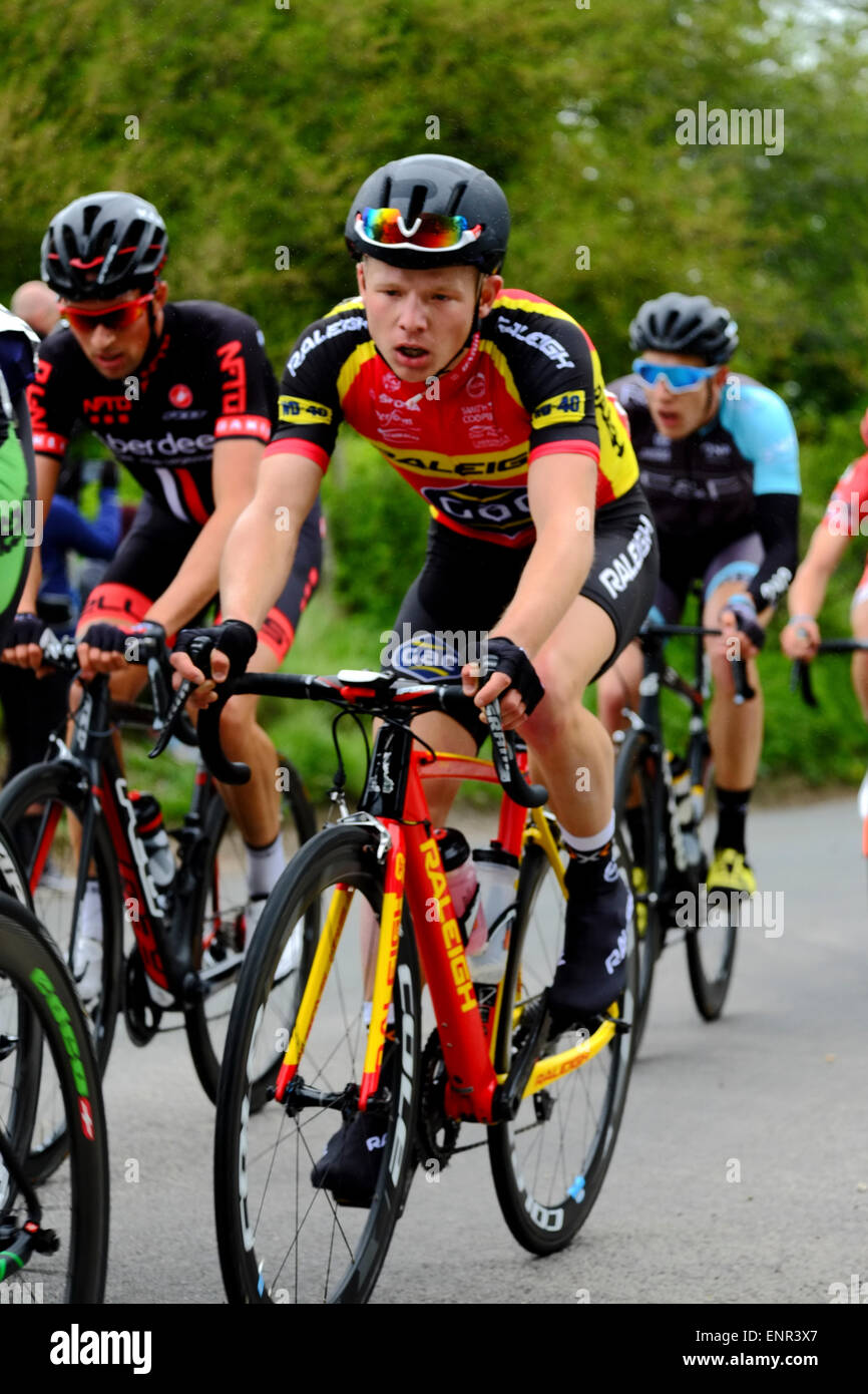 Wiltshire, UK. 10th May, 2015. Team Wiggins' is one of eleven pro ...