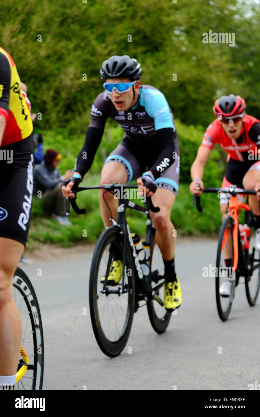 Wiltshire, UK. 10th May, 2015. Team Wiggins' is one of eleven pro ...