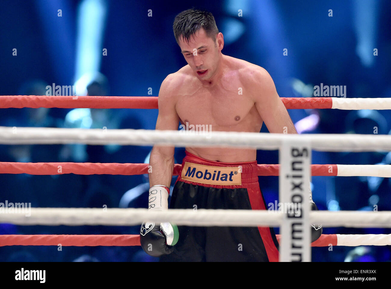 Frankfurt, Germany. 9th May, 2015. Professional boxer Felix Sturm of ...