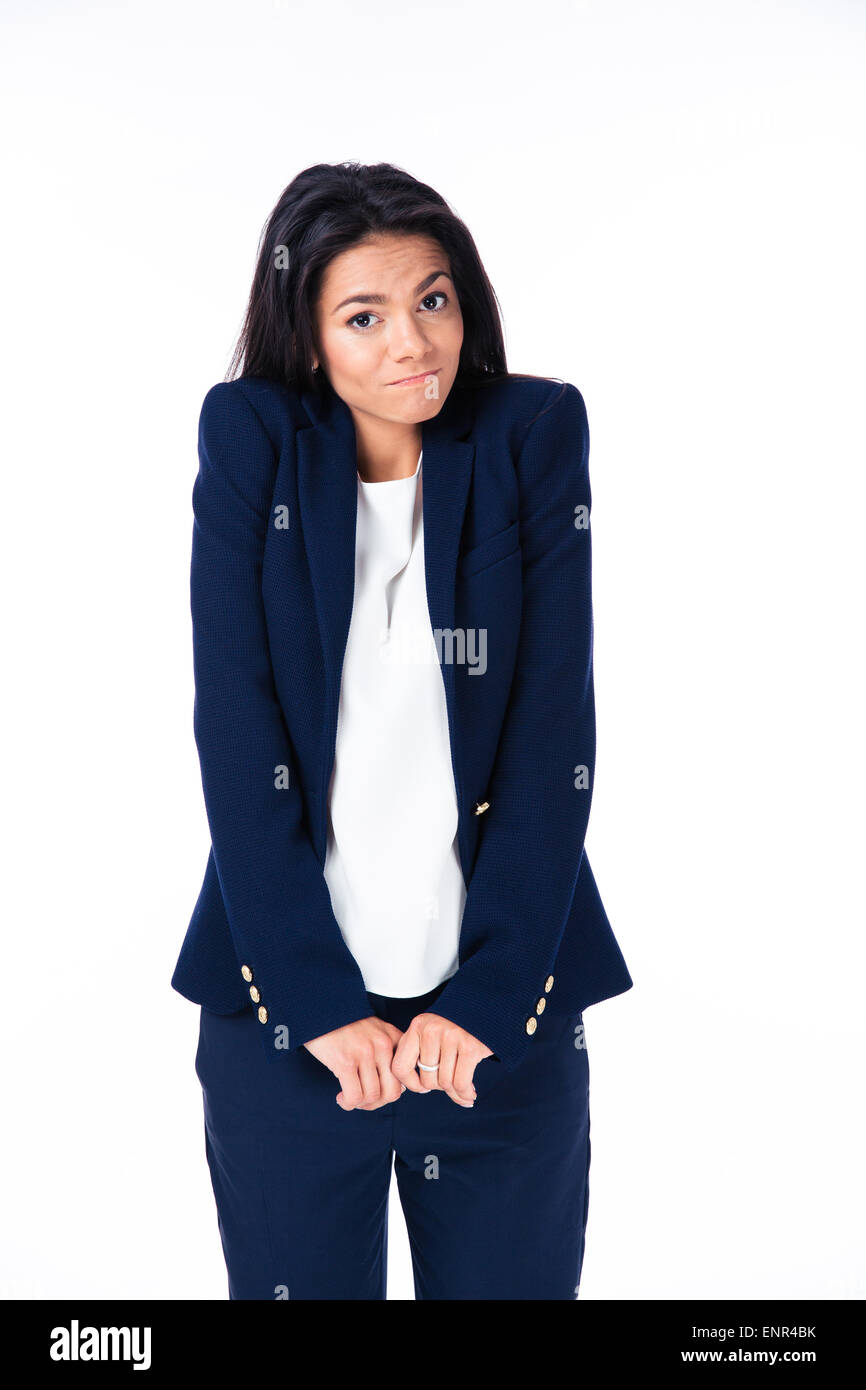 Indifferent young lady looking camera hi-res stock photography and ...