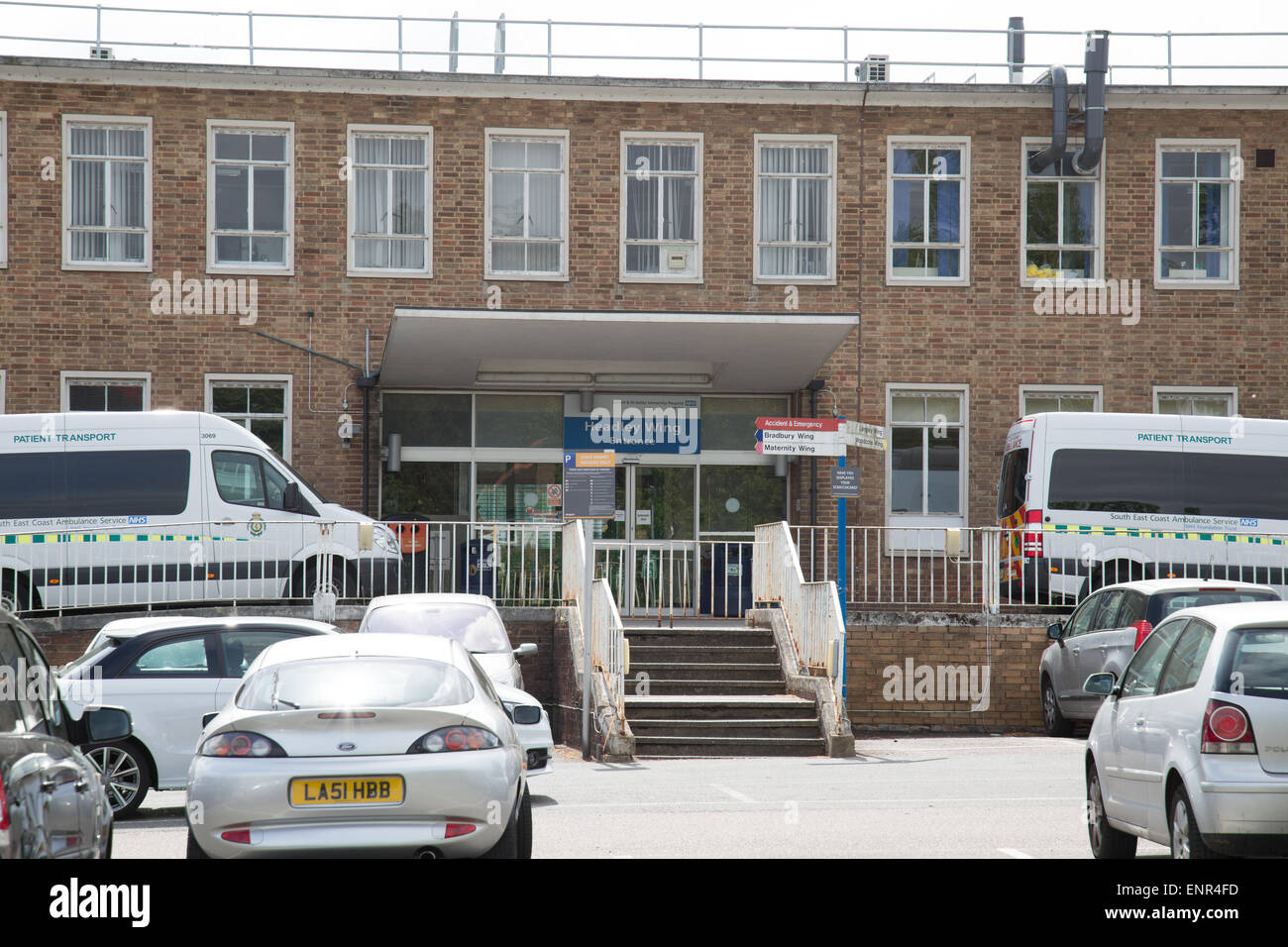 Epsom General Hospital Stock Photo - Alamy