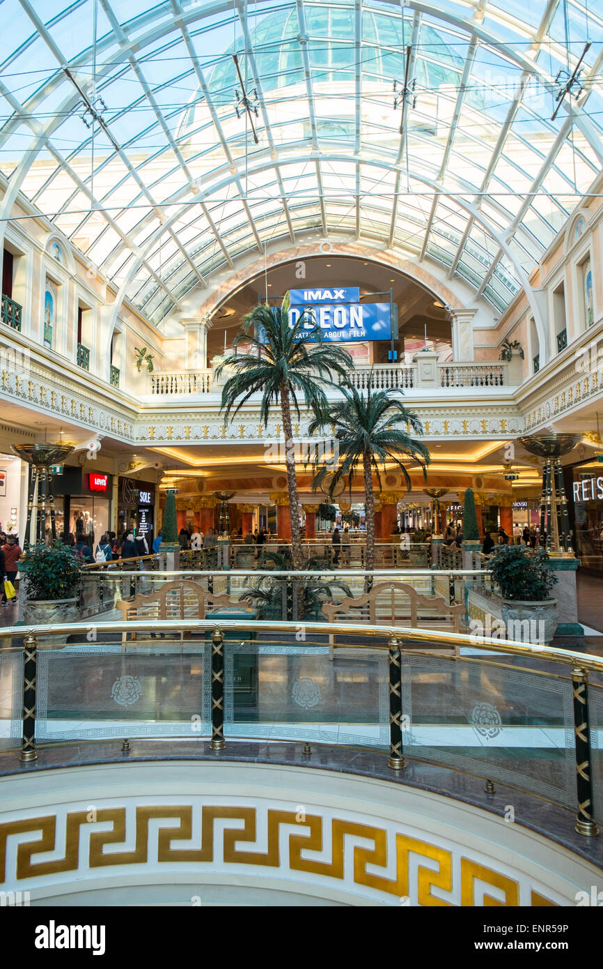 Trafford Centre,Manchester,England.Huge covered shopping,retail therapy ...