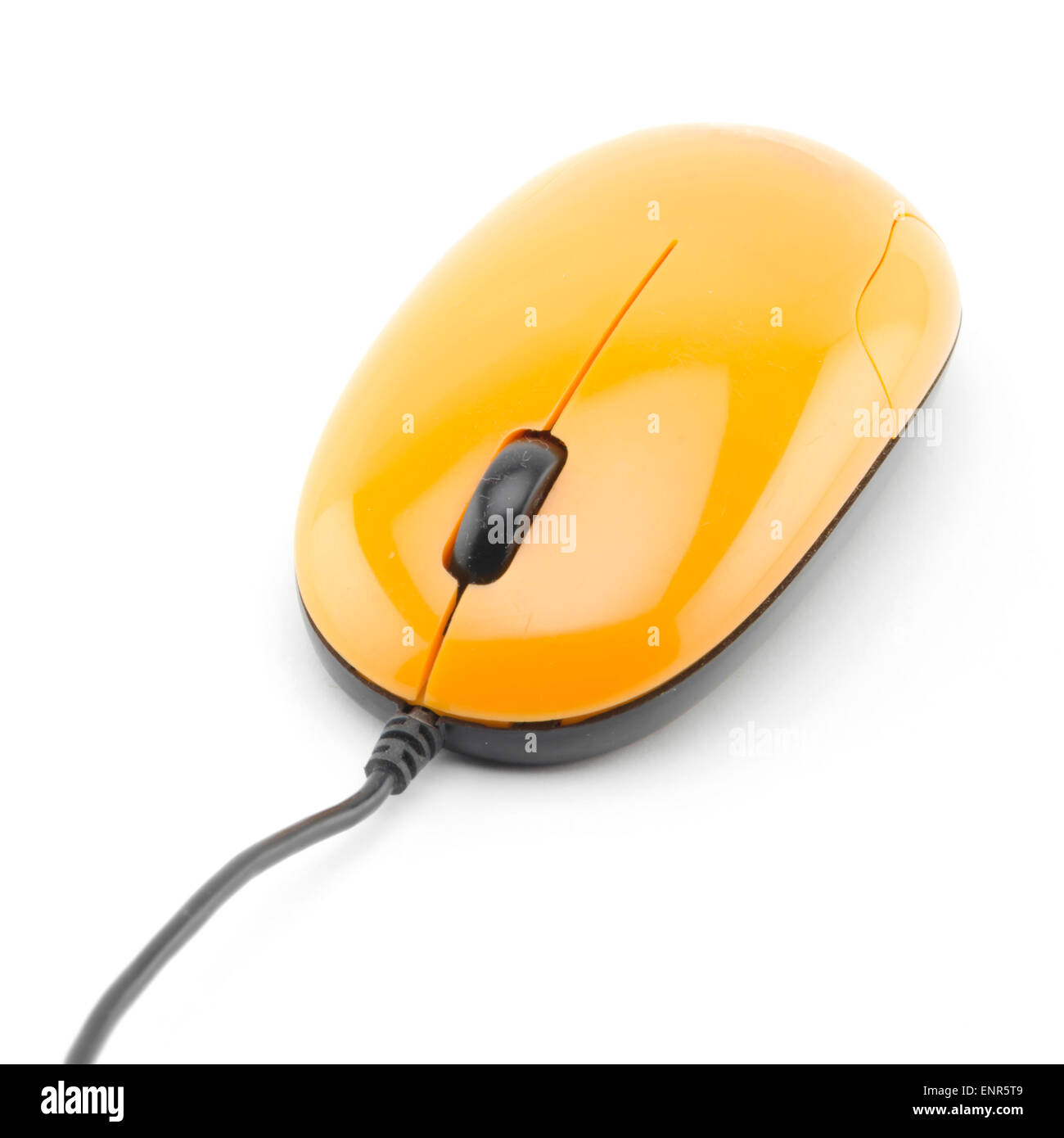 orange mouse isolated on white background Stock Photo - Alamy