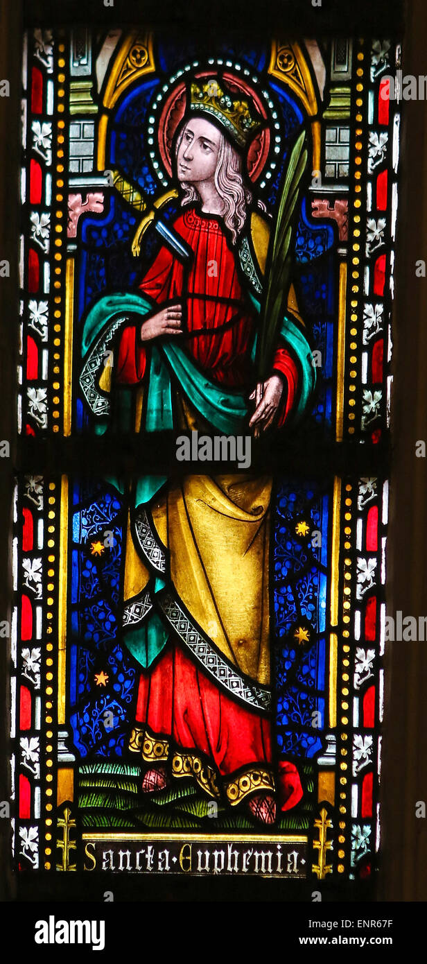 St euphemia painting hi-res stock photography and images - Alamy