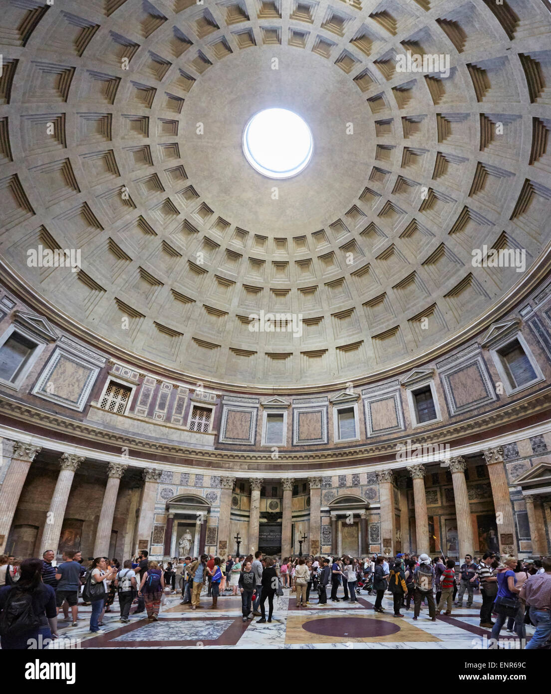 Rome The Pantheon originally a Roman temple built by Marcus Agrippa ...