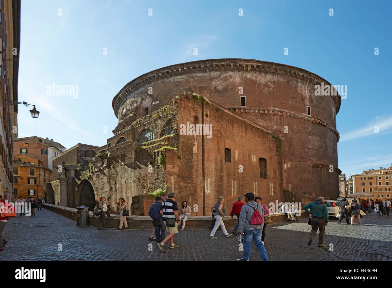 Rome The Pantheon originally a Roman temple built by Marcus Agrippa ...