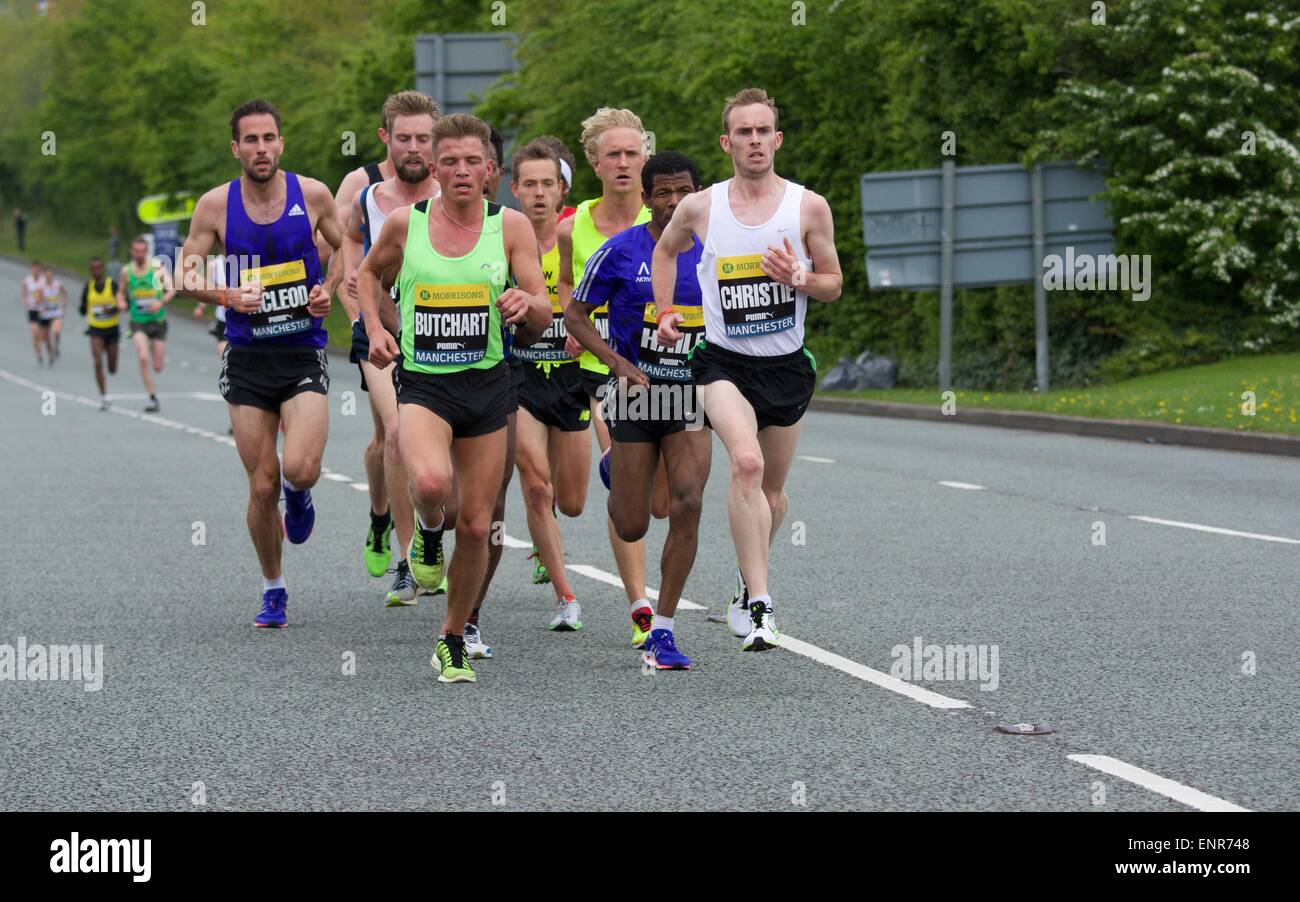 Manchester, UK. 10th May, 2015. Haile Gebrselassie (Ethiopia), the five ...