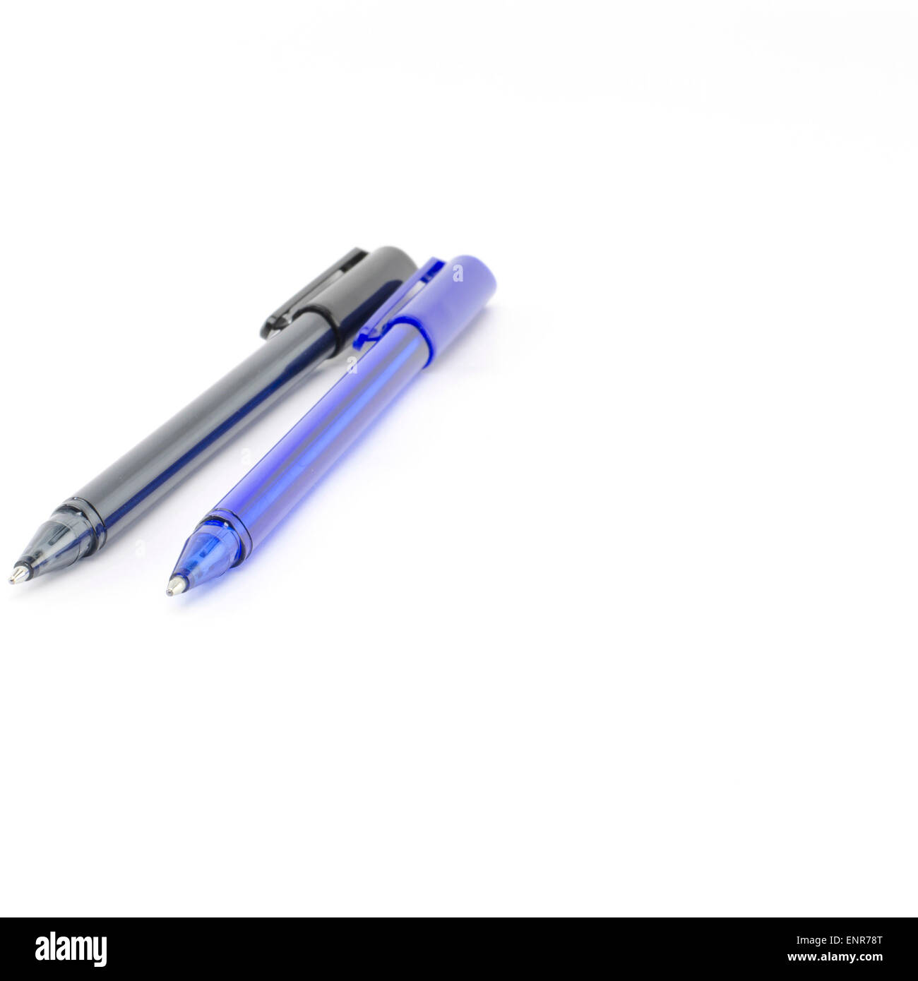 Purple biro pens Cut Out Stock Images & Pictures - Alamy