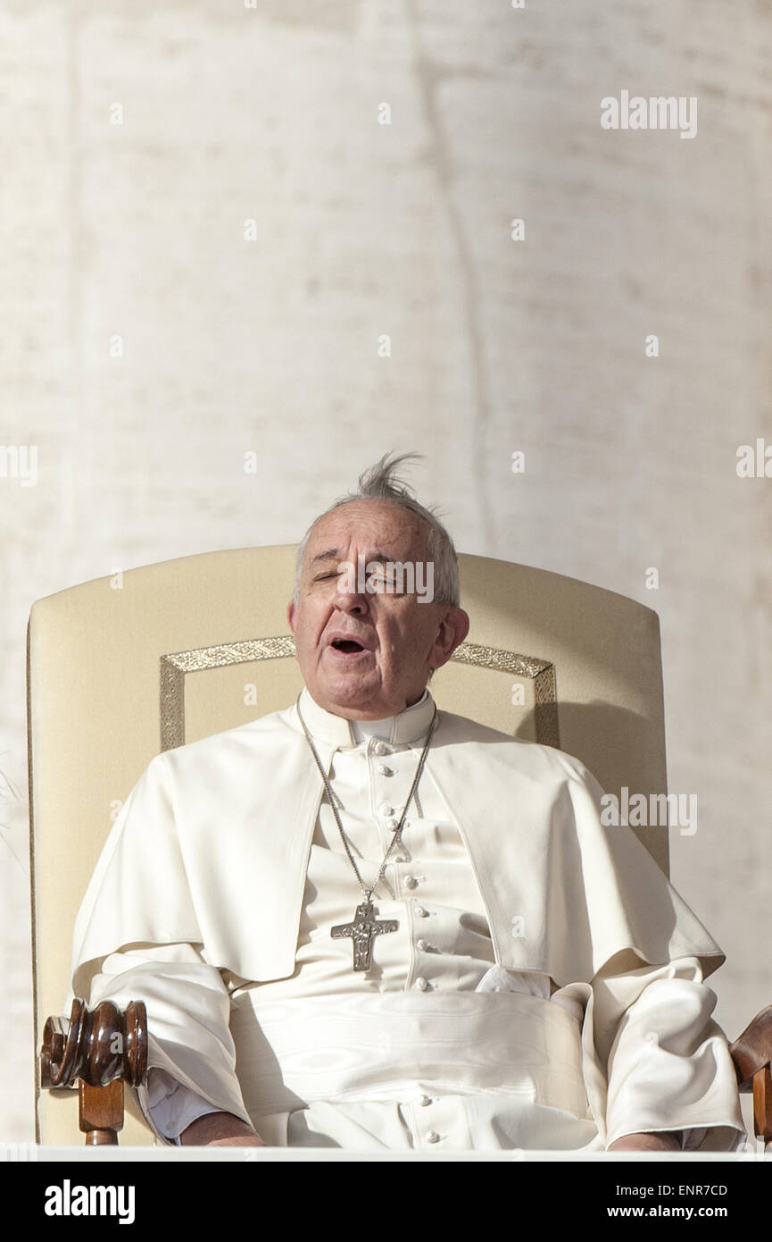 A Papal Audience with Pope Francis held in St. Peter's Square Featuring ...
