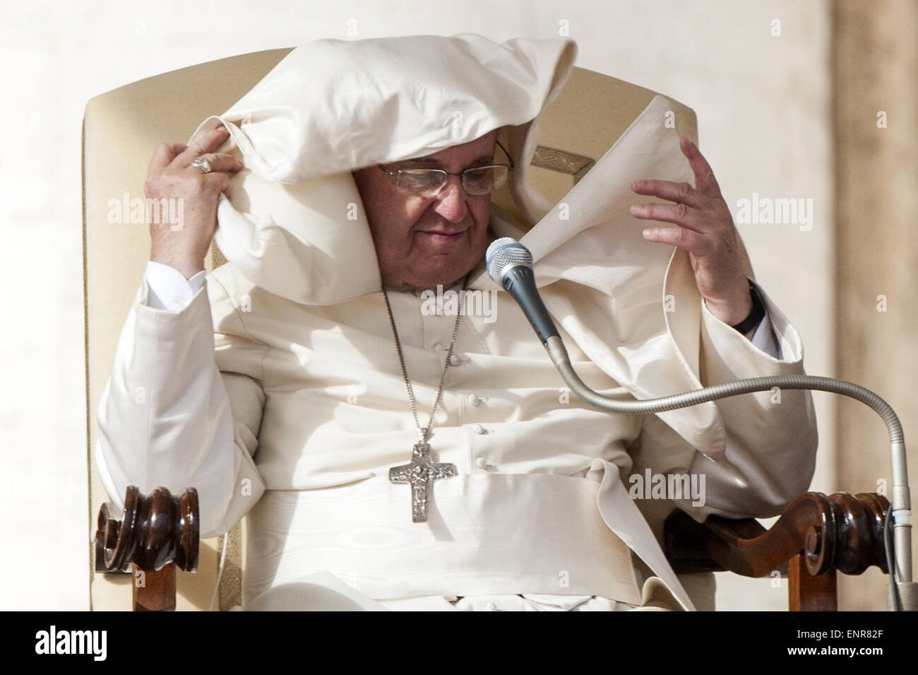 A Papal Audience with Pope Francis held in St. Peter's Square Featuring ...