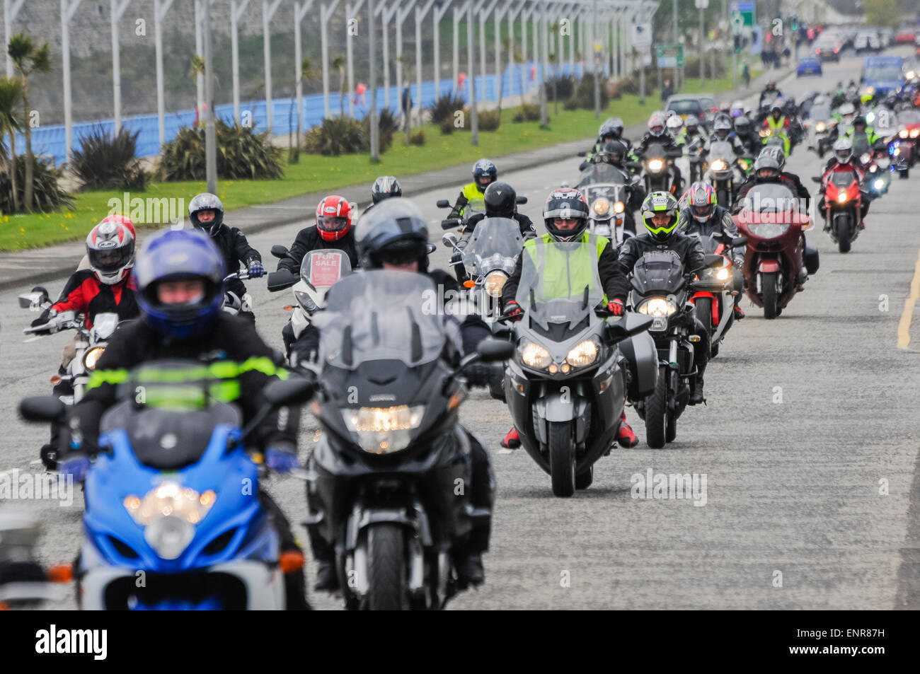 Carrickfergus, Northern Ireland. 10 May 2015. Quay Vipers Motorcycle ...