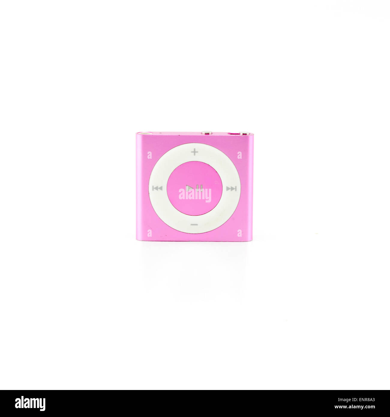 mp3 player isolated on white background Stock Photo - Alamy