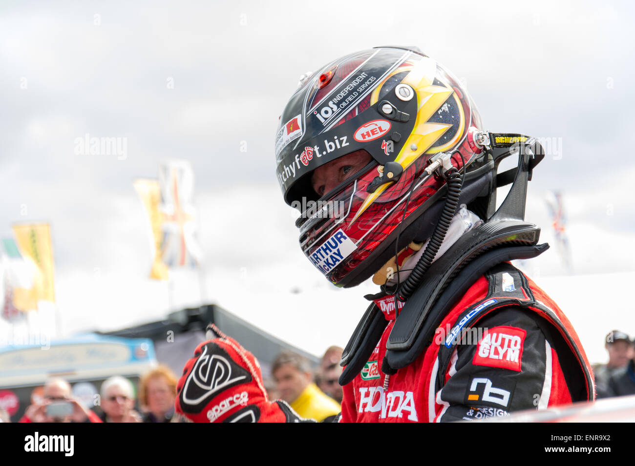 Thruxton, Andover, HAMPSHIRE, UK. 10th May, 2015. Gordon Shedden of ...