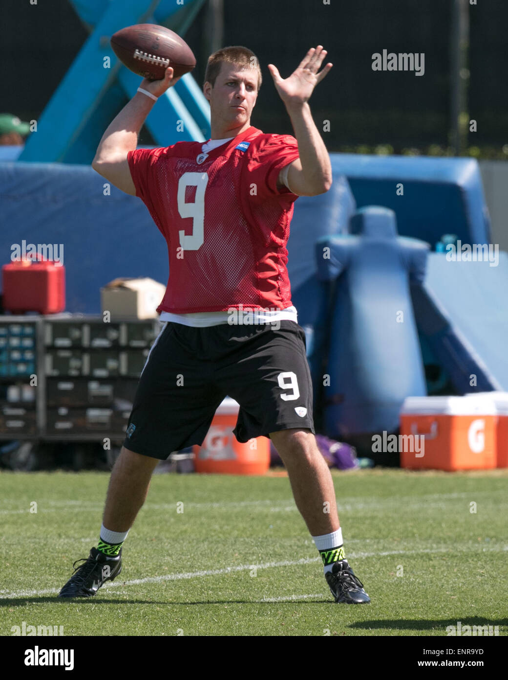 NFL Carolina Panthers held Rookie MINICAMP on May 9, 2015 at Panthers ...