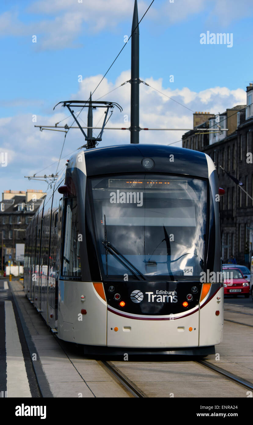 Edinburgh tram. York Place, Edinburgh, Scotland, United Kingdom, Europe ...