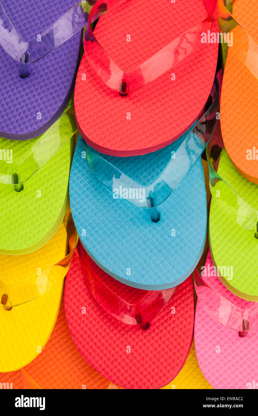Sandal color patterns hi-res stock photography and images - Alamy