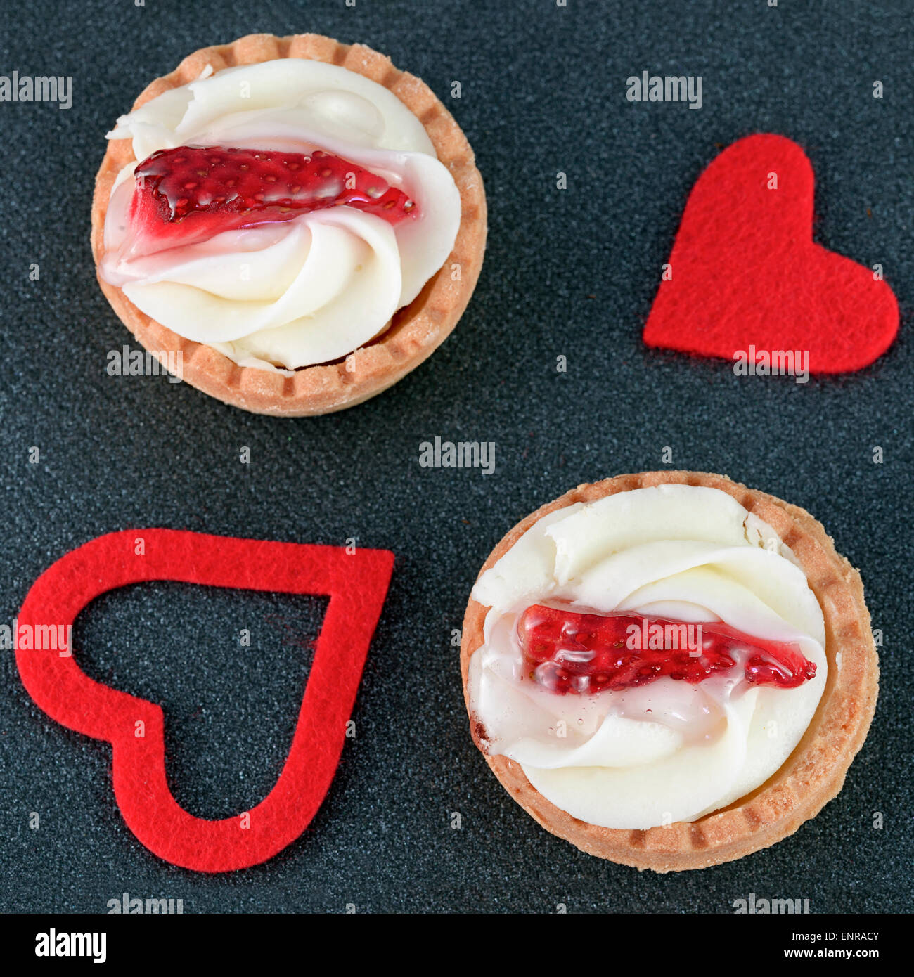 Red pastry hi-res stock photography and images - Alamy