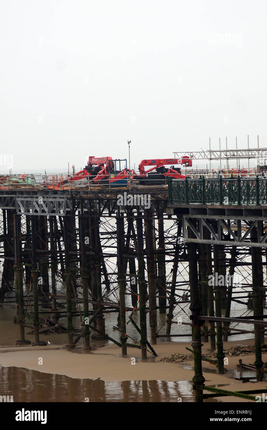 Beach restoration construction hi-res stock photography and images - Alamy