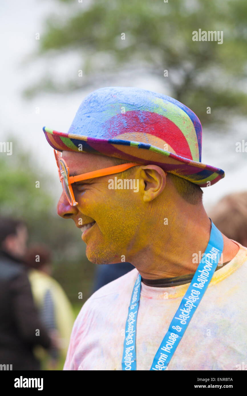 10 May 2015. Poole, Dorset, UK. Dorset’s first Rainbow Run takes place ...