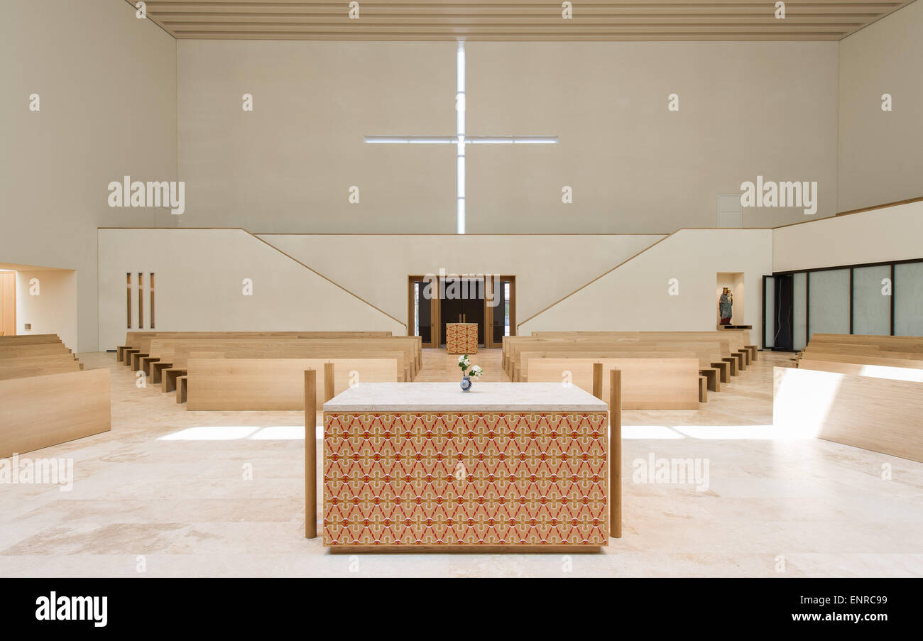 A look into the new Catholic Propstei Church in Leipzig, 07 May 2015 ...