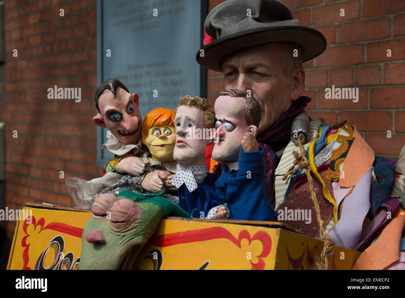 London, UK. 10th May, 2015. The annual Covent Garden May Fayre & Puppet ...