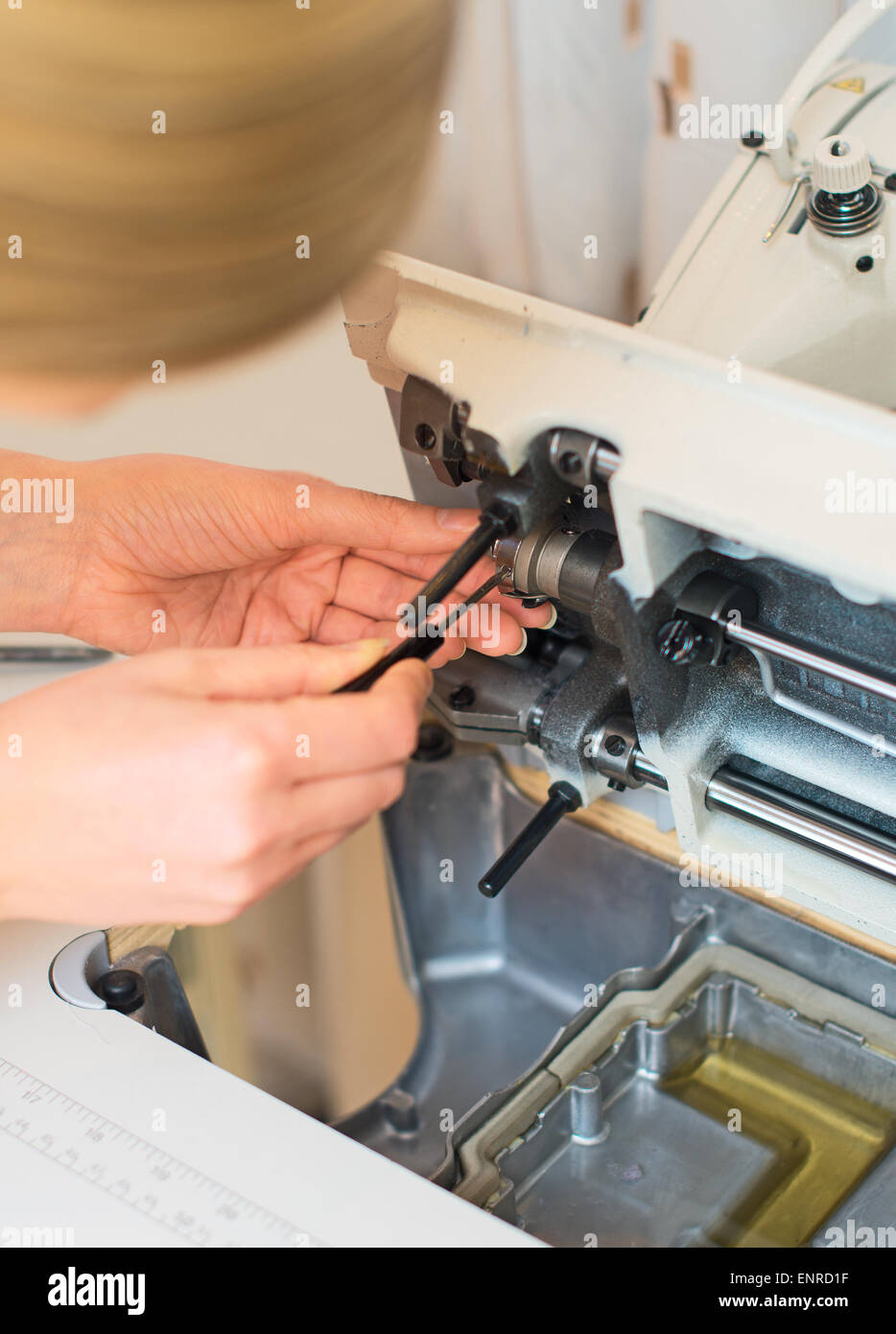 Sewing machine maintenance hi-res stock photography and images - Alamy