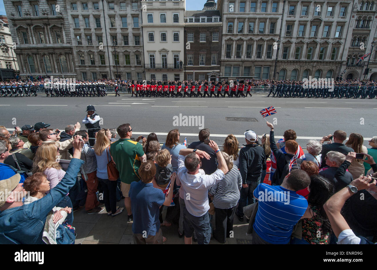 Westminster, London, UK. 10th May, 2015. 70th Anniversary celebrations ...