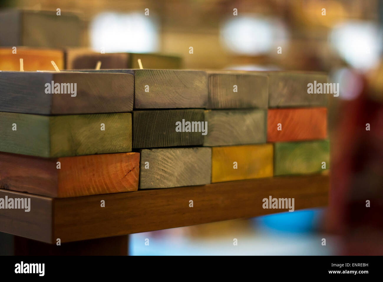 Colourful bricks hi-res stock photography and images - Alamy