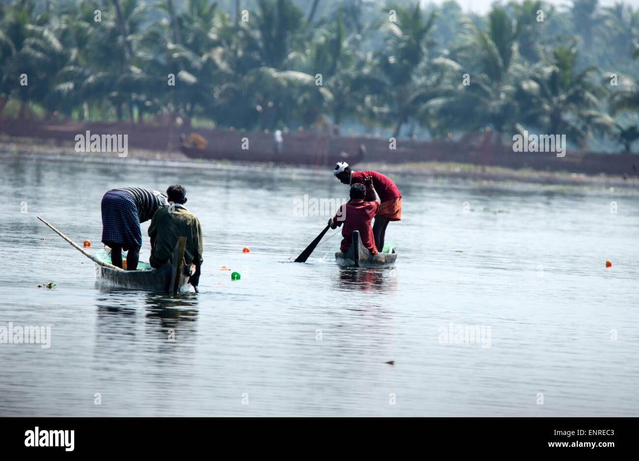 Local fishermen fishing in the Pampa River, the third-longest river of ...