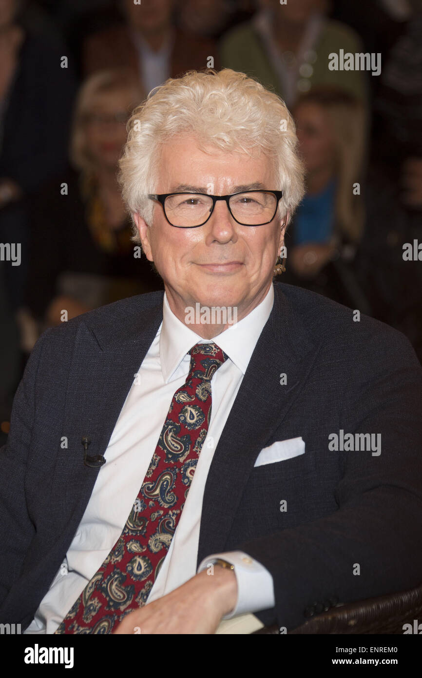 German zdf tv talkshow markus lanz at fernsehmacher studio featuring hi ...