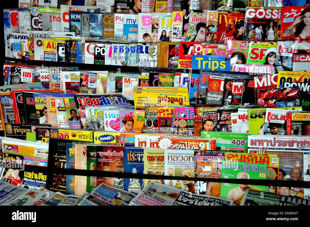 Bangkok magazines hi-res stock photography and images - Alamy