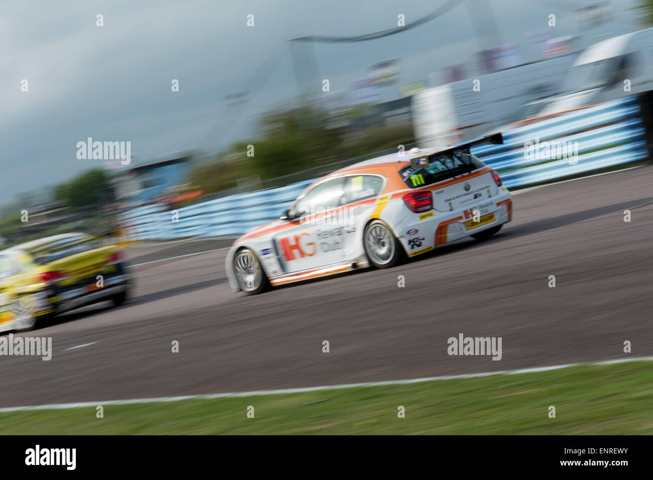 Thruxton, Andover, Hampshire, UK. 10th May, 2015. Andy Priaulx and Team ...