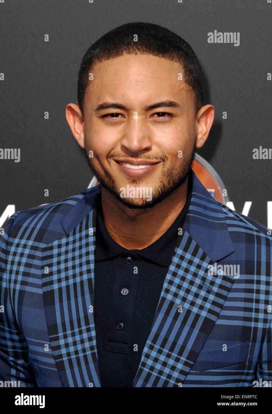 Tahj Mowry Tomorrowland Film Premiere 09/05/2015 Anaheim Stock Photo ...