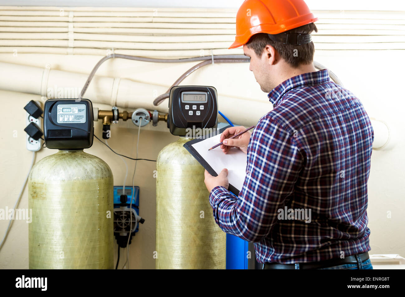 Checking the pumps checking the pumps hi-res stock photography and ...