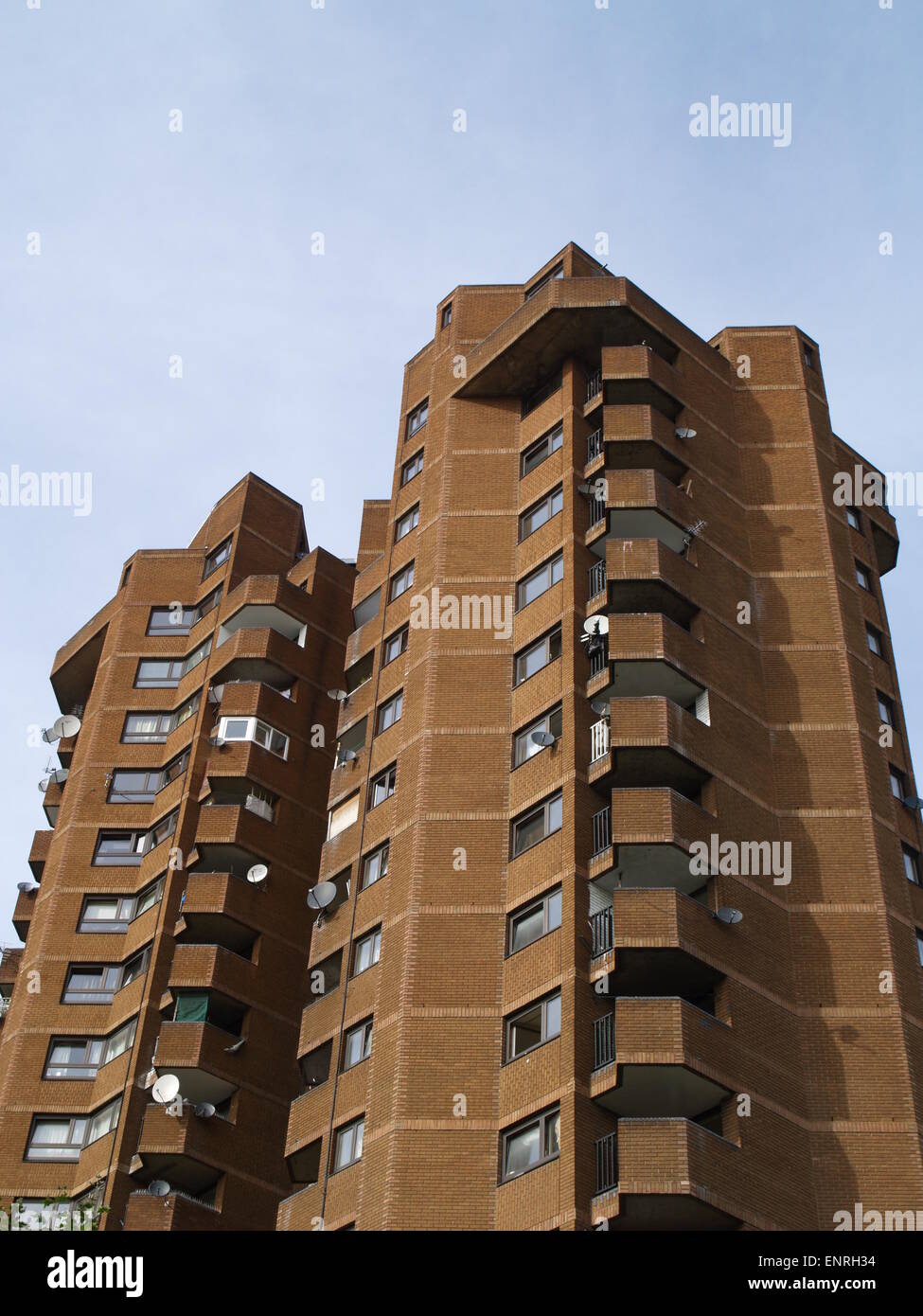 Towers of flats Stock Photo - Alamy