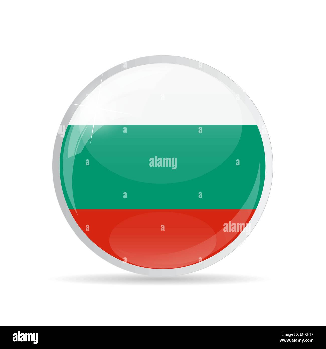 Round Flag Icon Vector Illustration EPS10 Stock Vector Image & Art - Alamy