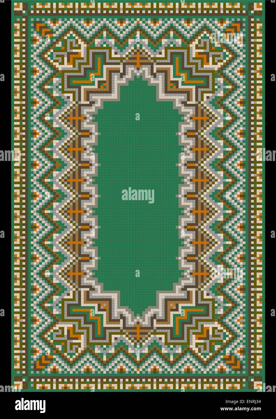 Pattern for green carpet Stock Vector Image & Art - Alamy