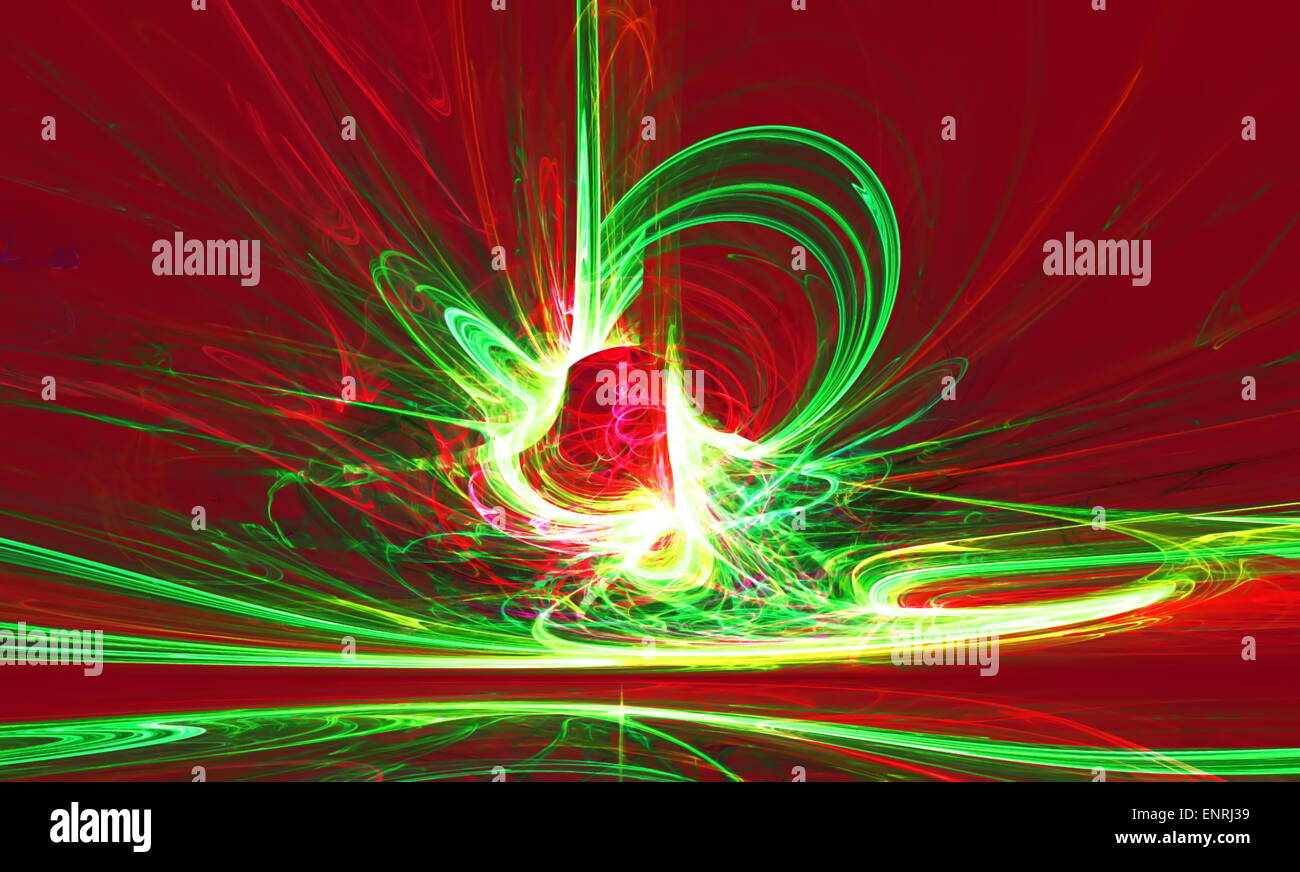 Mysterious alien form magnetic fields in the mysterious night sky ...