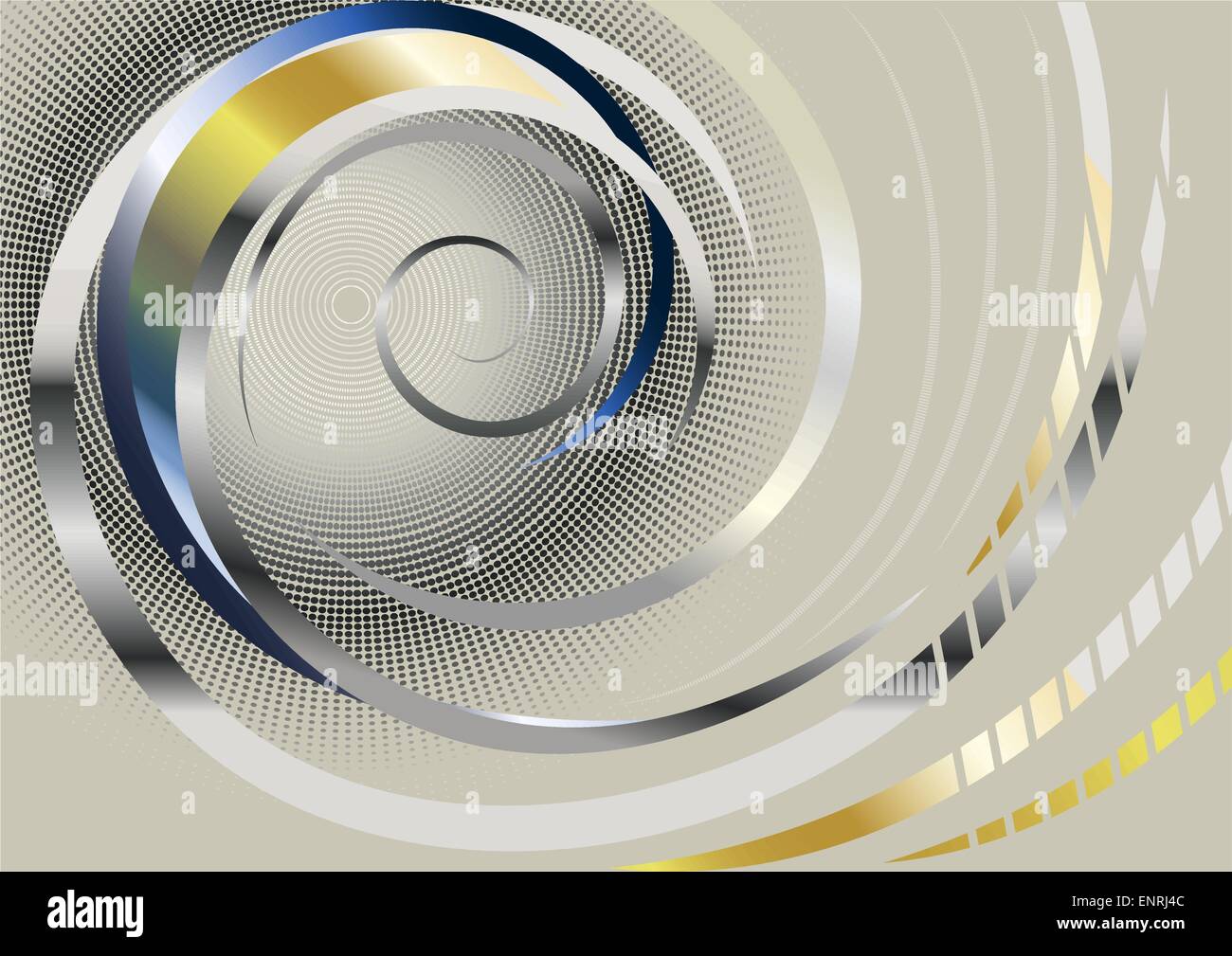 Colored and silver wavy stripes on light background Stock Vector Image ...