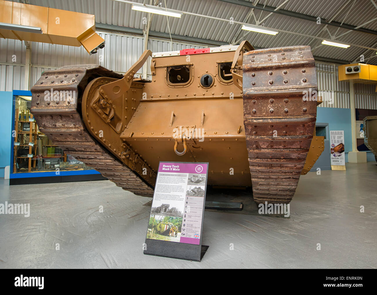 Mark v tank hi-res stock photography and images - Alamy