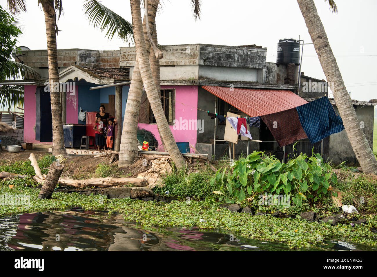 Indian poor family house hi-res stock photography and images - Alamy