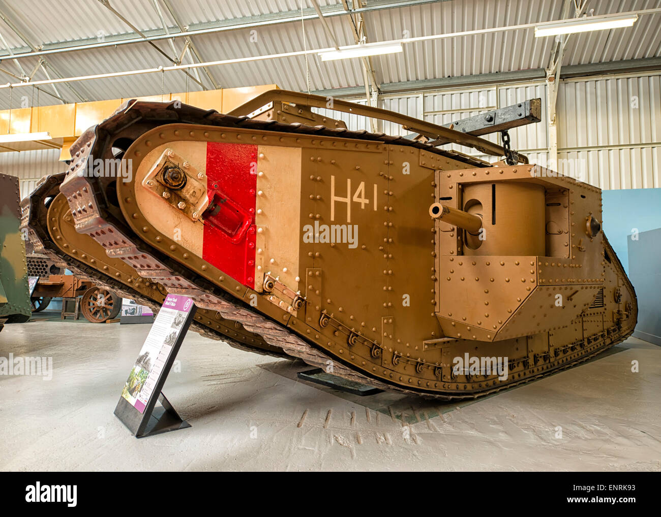 Heavy Mark V Tank at Tank Museum in Bovington, UK Stock Photo - Alamy