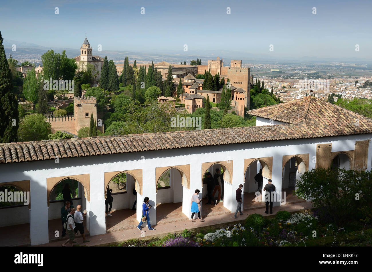 Alhambra spain gardens hi-res stock photography and images - Alamy