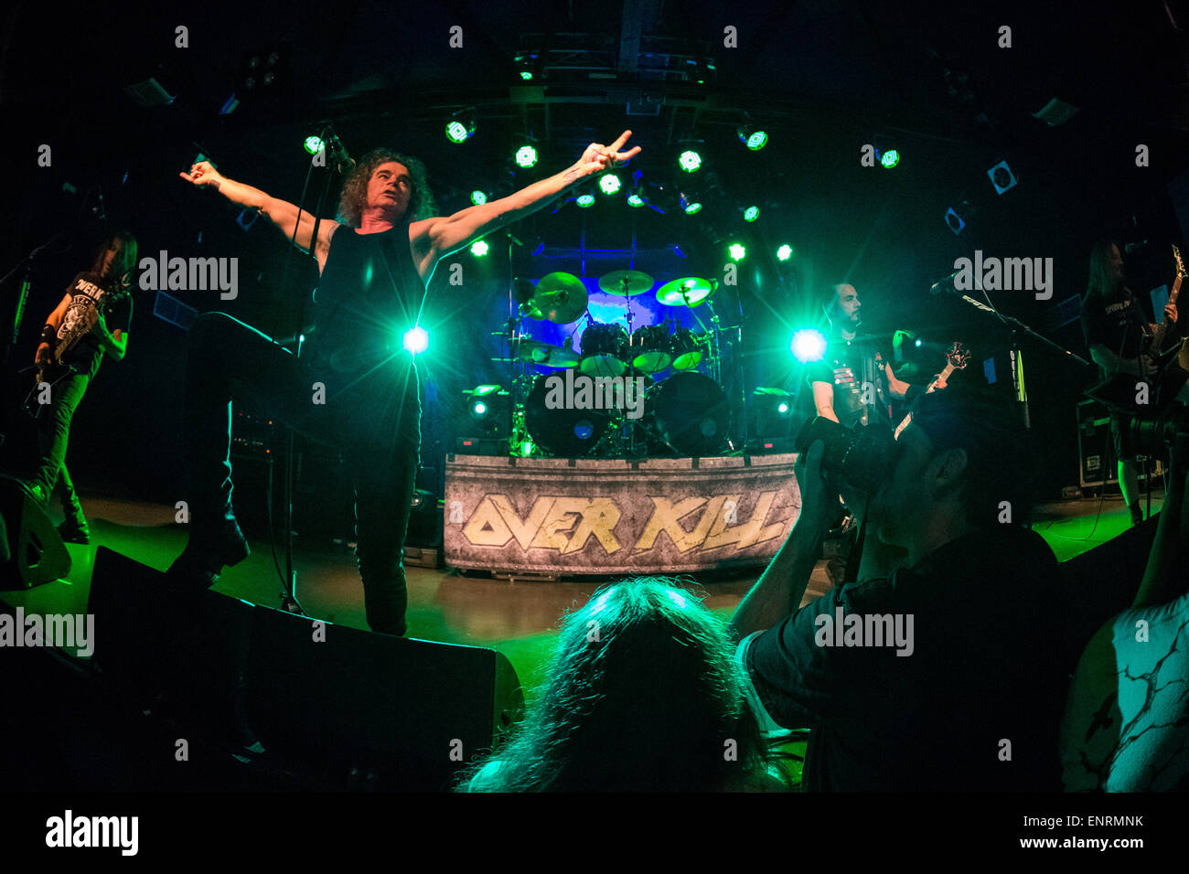 Lisboa, PORTUGAL: Overkill performing live at Paradise Garage in Lisboa ...