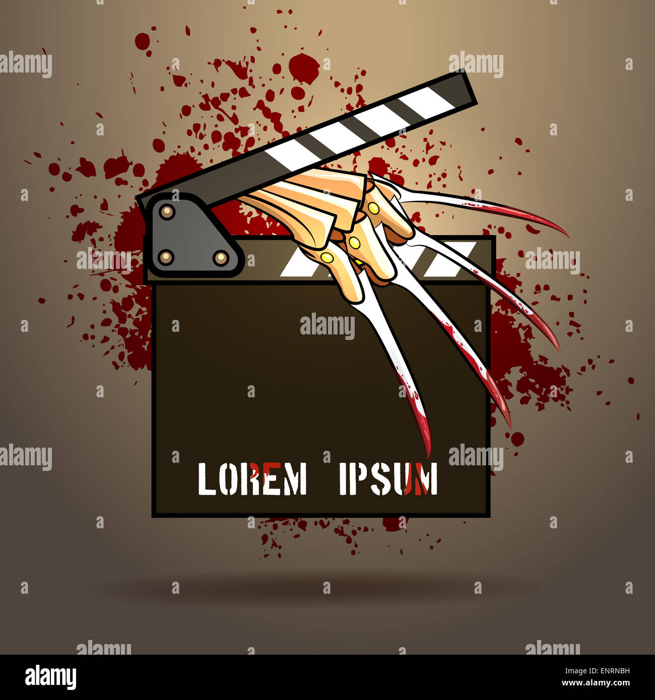 Vintage horror movie poster hi-res stock photography and images - Alamy