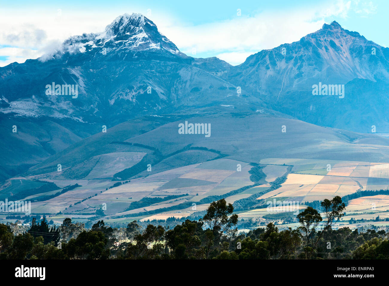 Ilinizas, Andes. Ecuador. Ilinizas Nature Reserve Stock Photo - Alamy