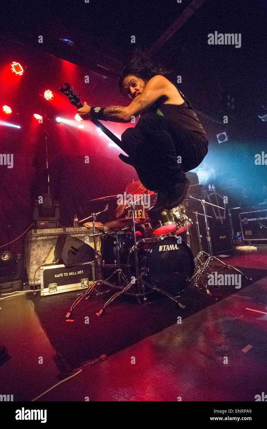 Prong performing live at Paradise Garage Featuring: Tommy Victor Where ...