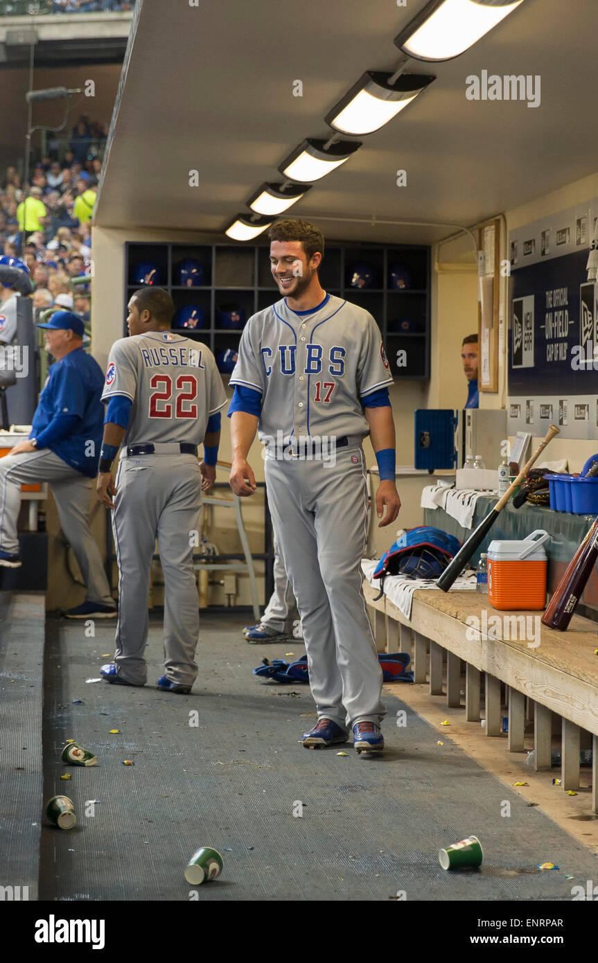 Chicago cubs dugout hi-res stock photography and images - Alamy