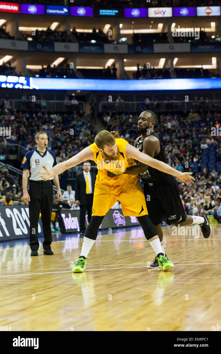 London, UK. 10th May 2015. London Lions player Ian Salter during the ...
